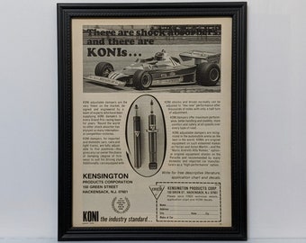 Ferrari Ad Poster - Etsy