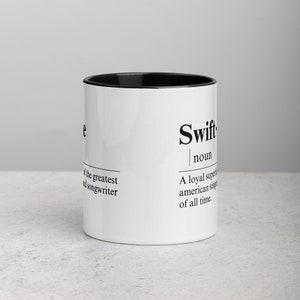 Swiftie Definition Coffee Mug - Taylor Fan Gift - Etsy