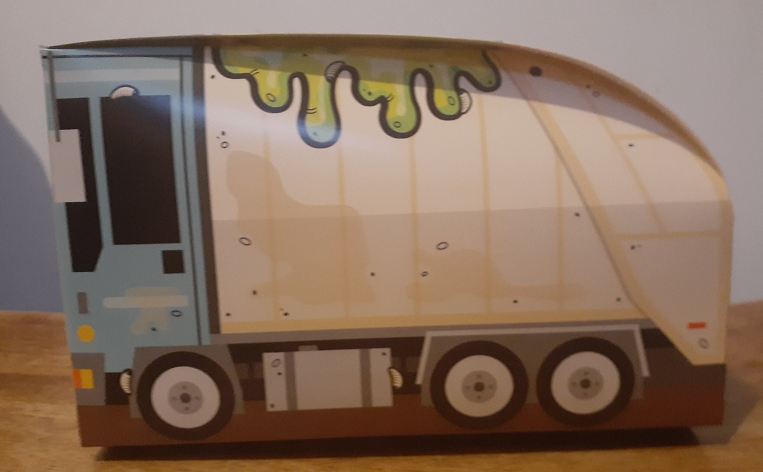 Garbage Truck Favor Box / Treat Boxes - Etsy