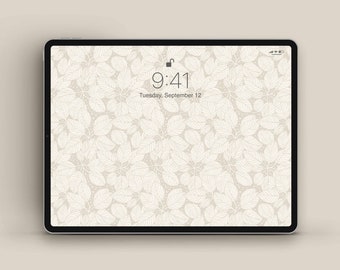 Digital Wallpaper for Desktop, Tablet, iPhone Neutral Dotes and Stripes ...