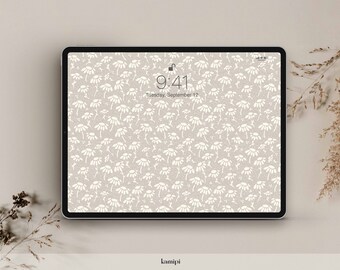 Digital Wallpaper for Desktop, Tablet, iPhone Neutral Dotes and Stripes ...