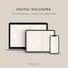 Digital Wallpaper for Desktop, Tablet, iPhone | Neutral Dotes and ...