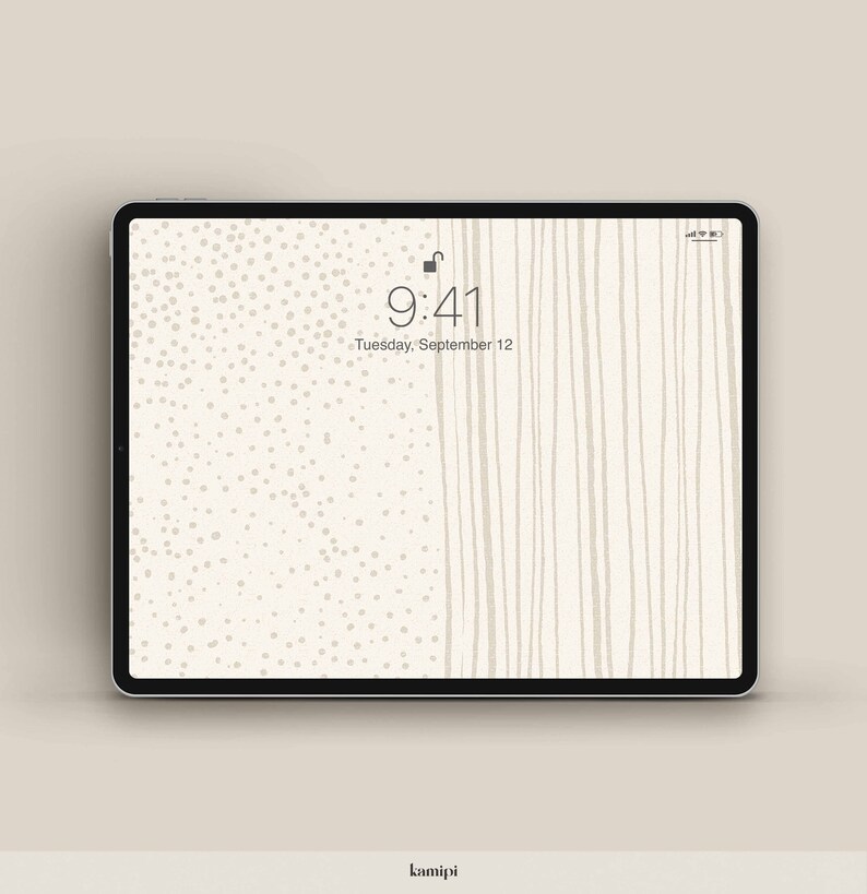 Digital Wallpaper for Desktop, Tablet, iPhone | Neutral Dotes and ...