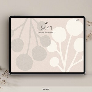 Digital Wallpaper for Desktop, Tablet, Ipad, iPhone Neutral Beige ...