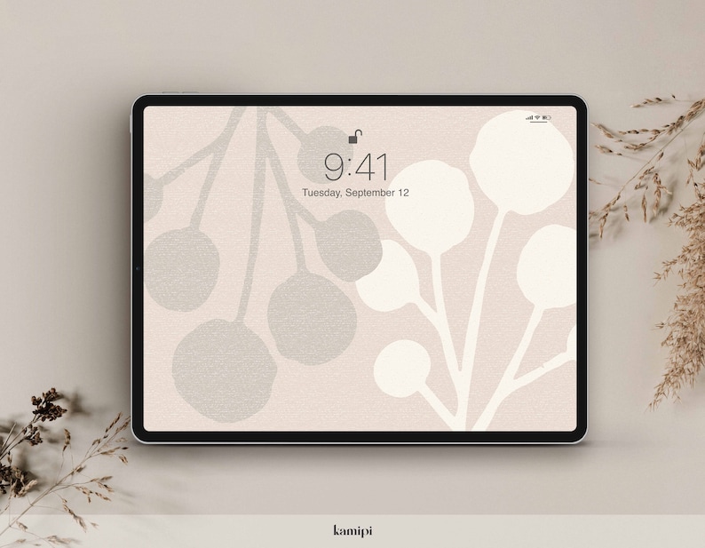 Digital Wallpaper for Desktop, Tablet, Ipad, iPhone Neutral Beige ...
