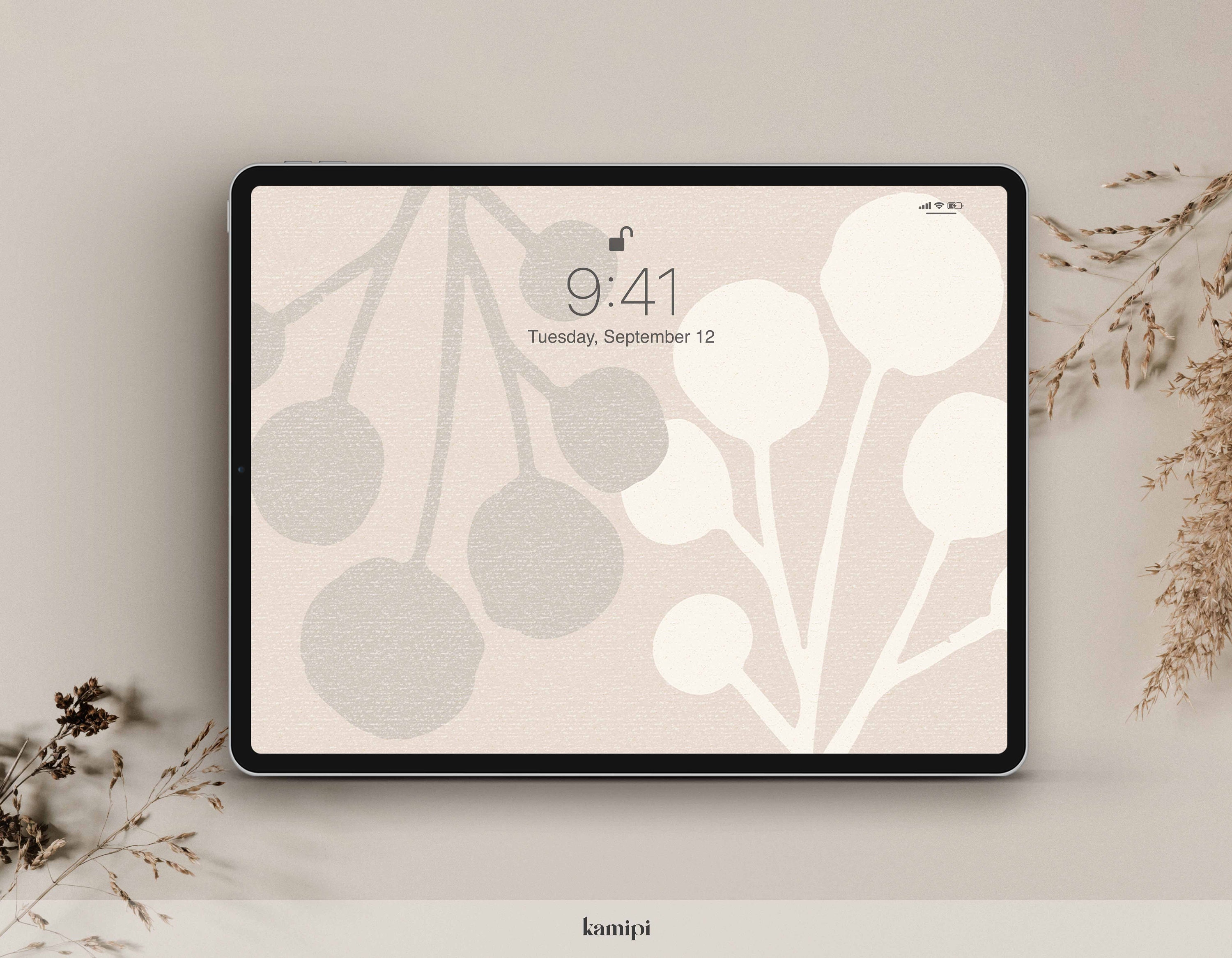Digital Wallpaper for Desktop, Tablet, Ipad, iPhone Neutral Beige ...