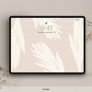 Digital Wallpaper for Desktop, Tablet, Ipad, iPhone | Neutral Beige ...