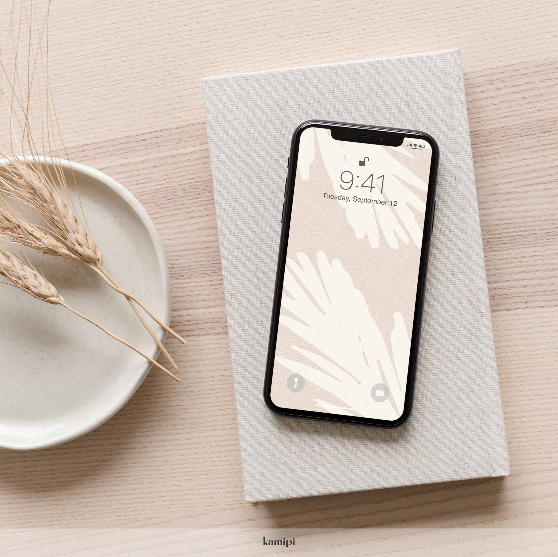 Digital Wallpaper for Desktop, Tablet, Ipad, iPhone | Neutral Beige ...