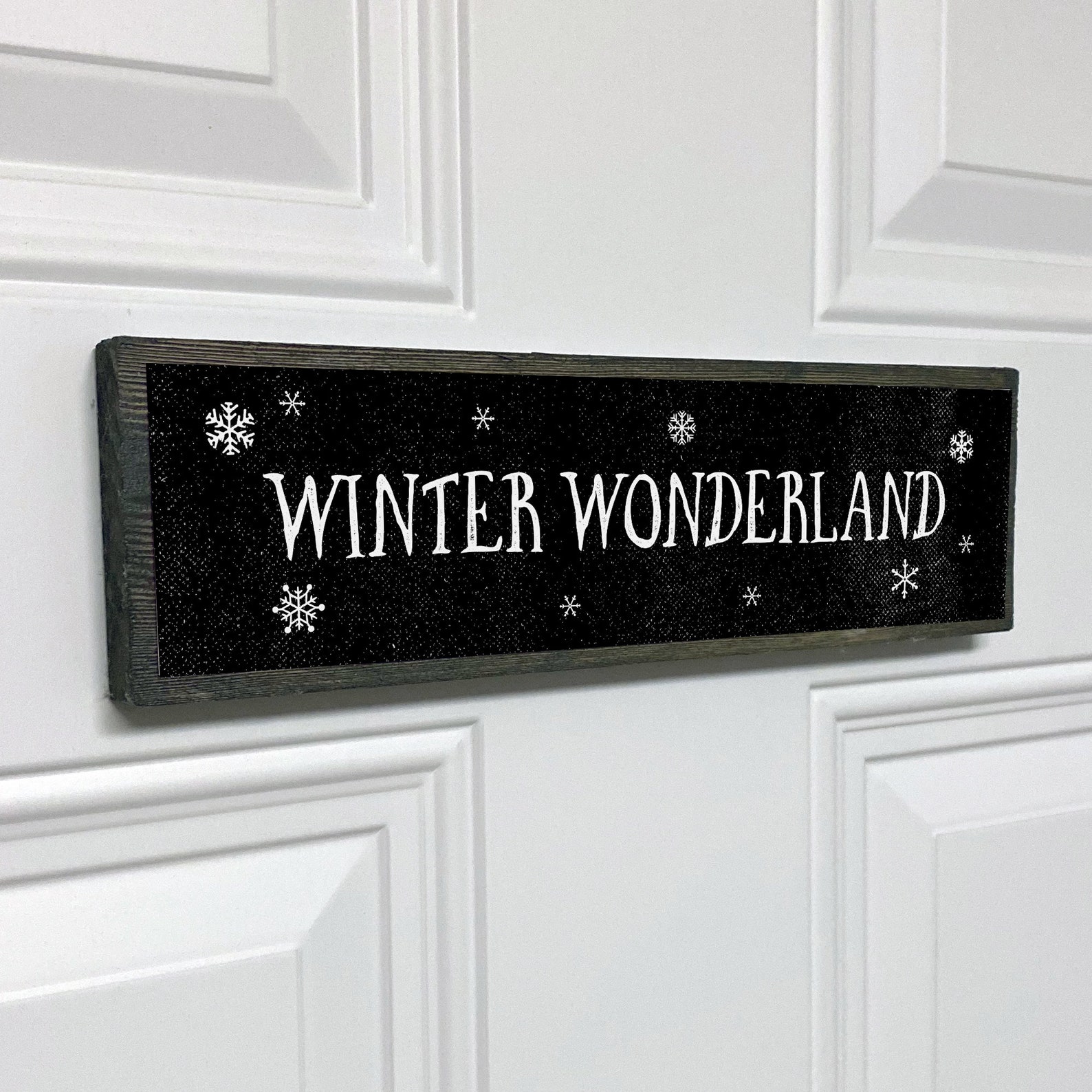 Winter Wonderland Christmas Sign Christmas Decor Merry - Etsy Denmark