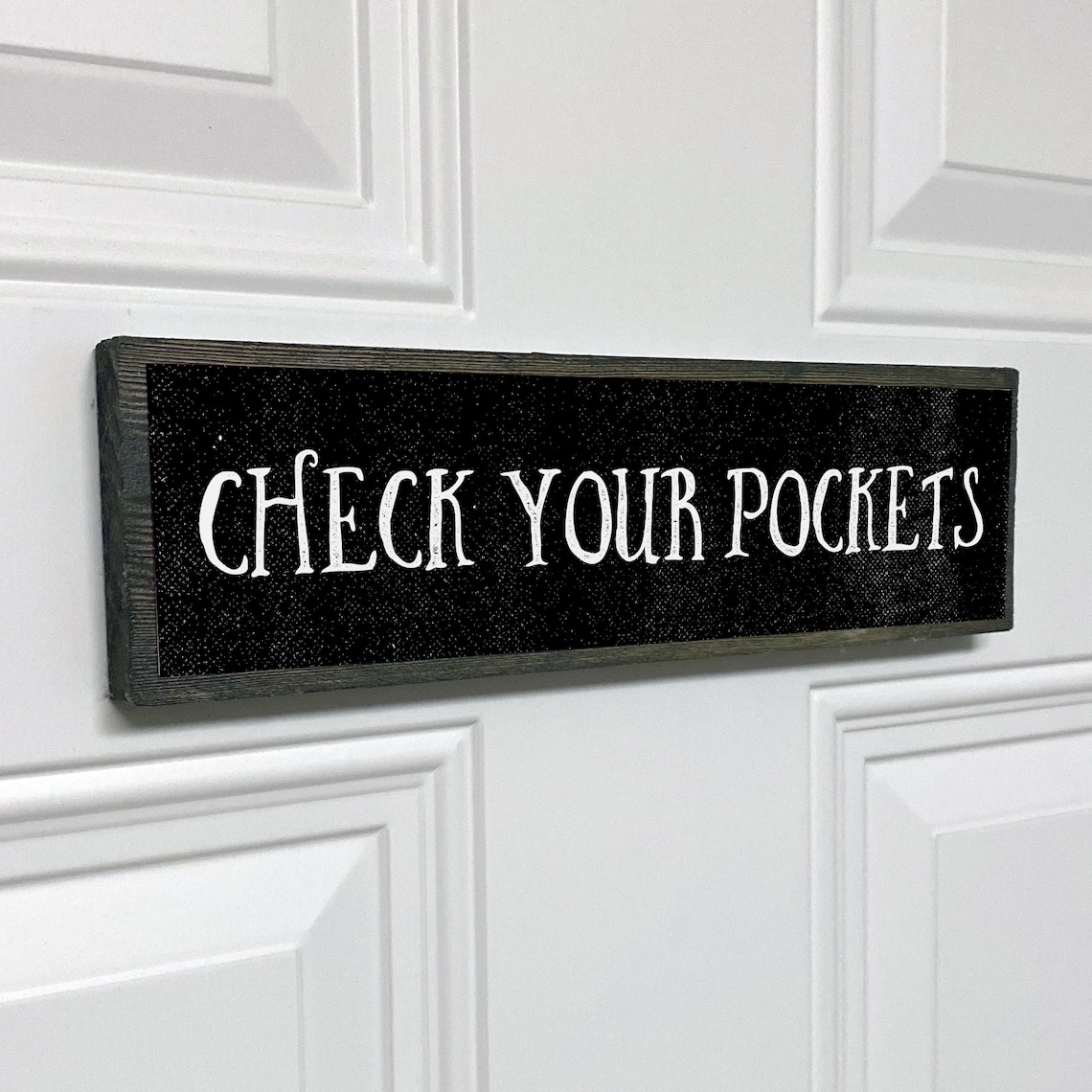 Check Your Pockets Laundry Room Decor Laundry Wall Sign | Etsy