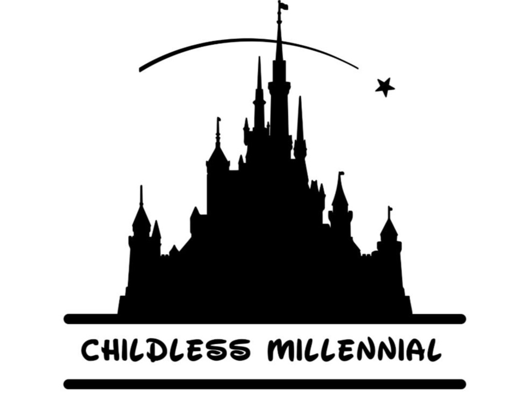 Disney Castle Childless Millennial Tshirt - Etsy