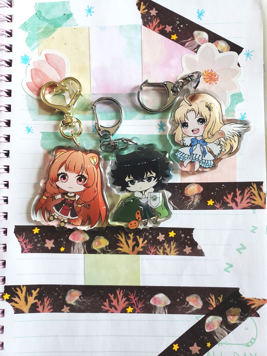 2" Red Panda, Shield Hero, Filolial Bird Anime Phone Charm - Etsy