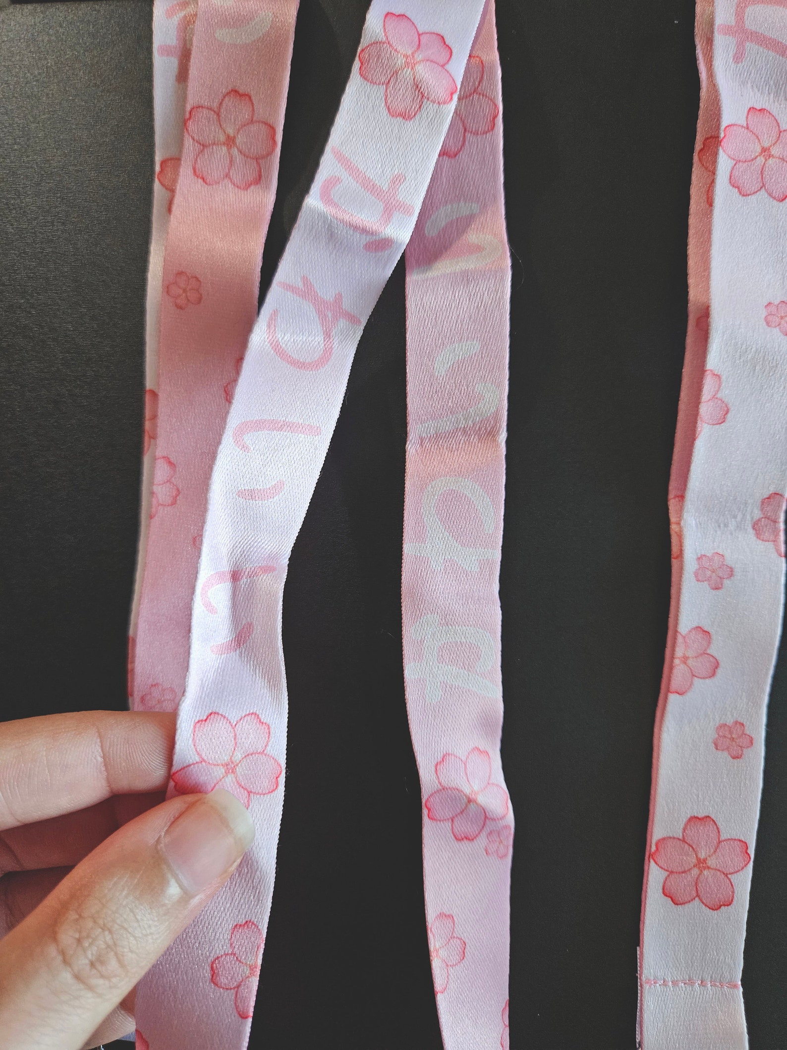 I[last Batch]kawaii Pastel Pink Aesthetic Sakura Lanyard - Etsy