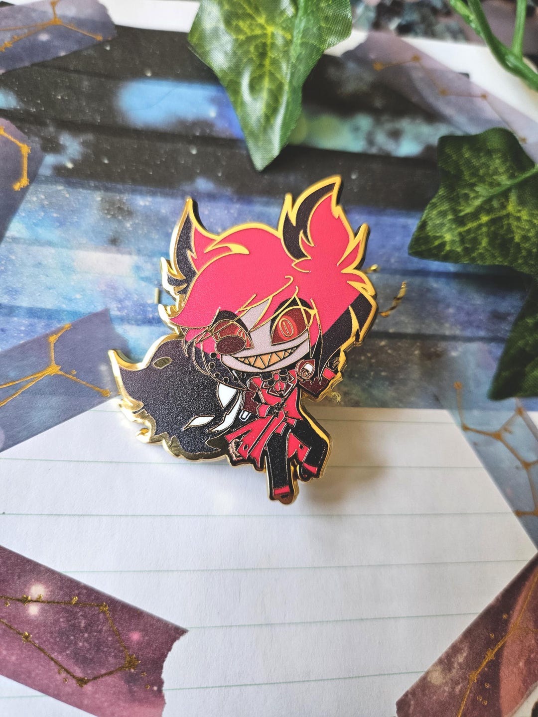 2 Alastor Hazbin Hotel Enamel Pin - Etsy UK