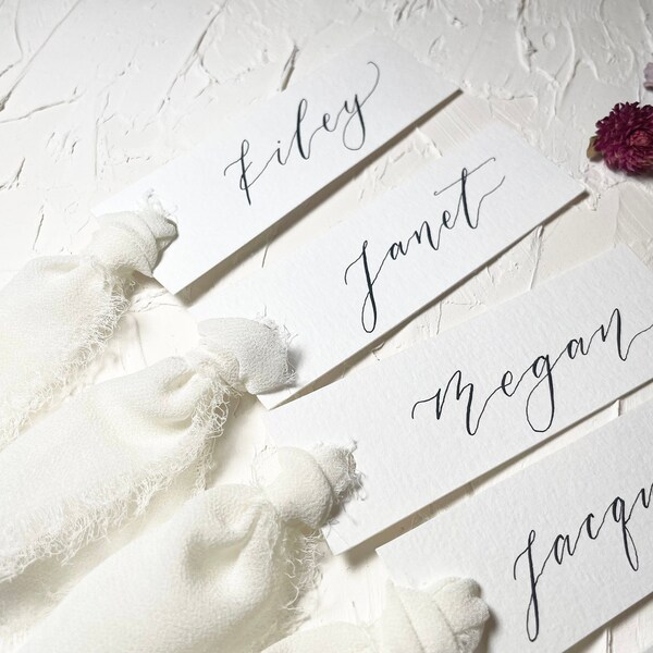 Ivory Place Cards - Etsy