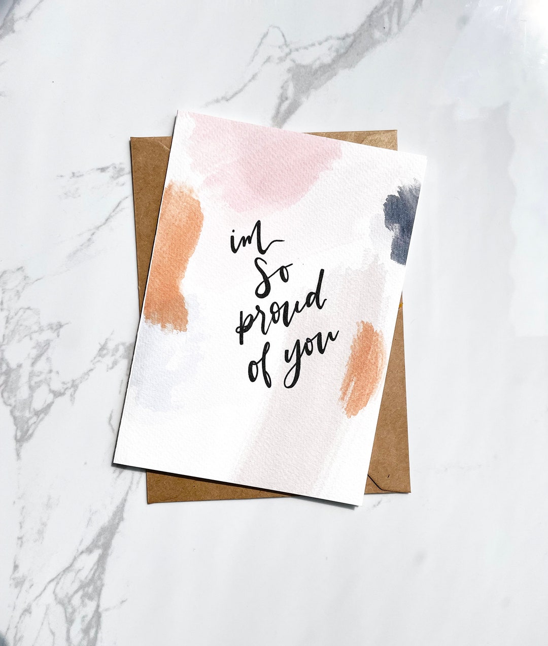 I'm so Proud of You / Congratulations Card / Greeting Card/ Graduation ...