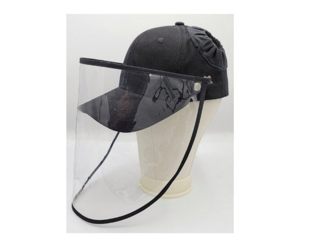 BUNZ OUT Black Baseball Cap Face Mask Space Buns - Etsy