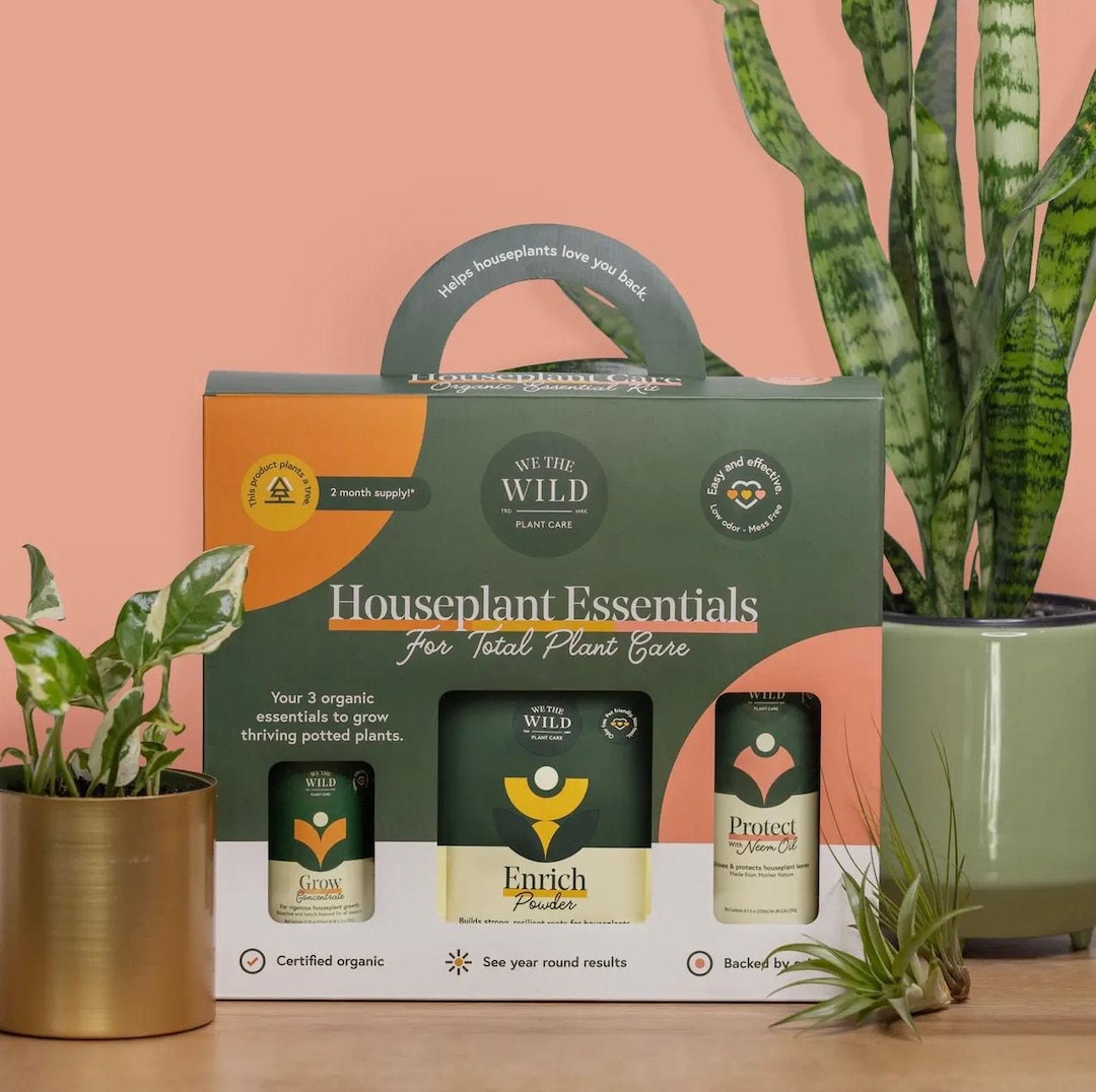 We the Wild Houseplant Essentials Care Kit - Etsy