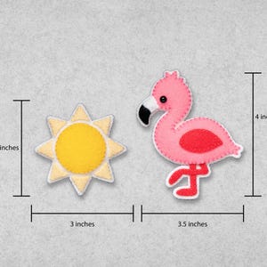 Felt Tropical Beach Ornaments Sewing Pattern (PDF Digital Download With ...