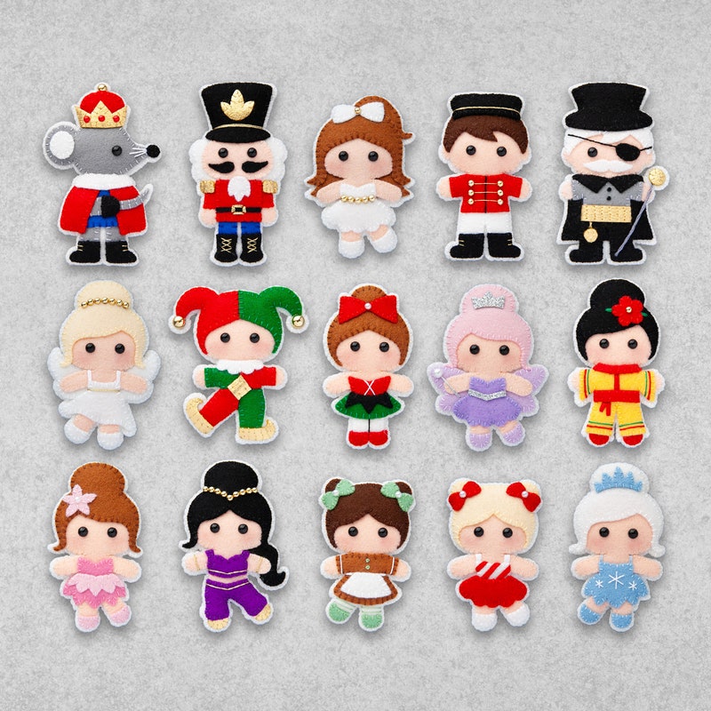 Felt Characters - Etsy