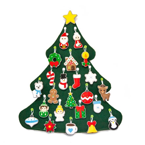 Christmas Tree Advent Calendar Pattern 29 Ornaments - Etsy