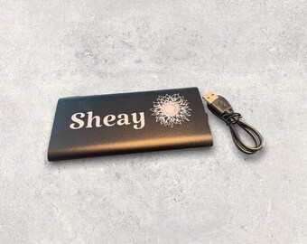 Engraved Power Bank - Etsy