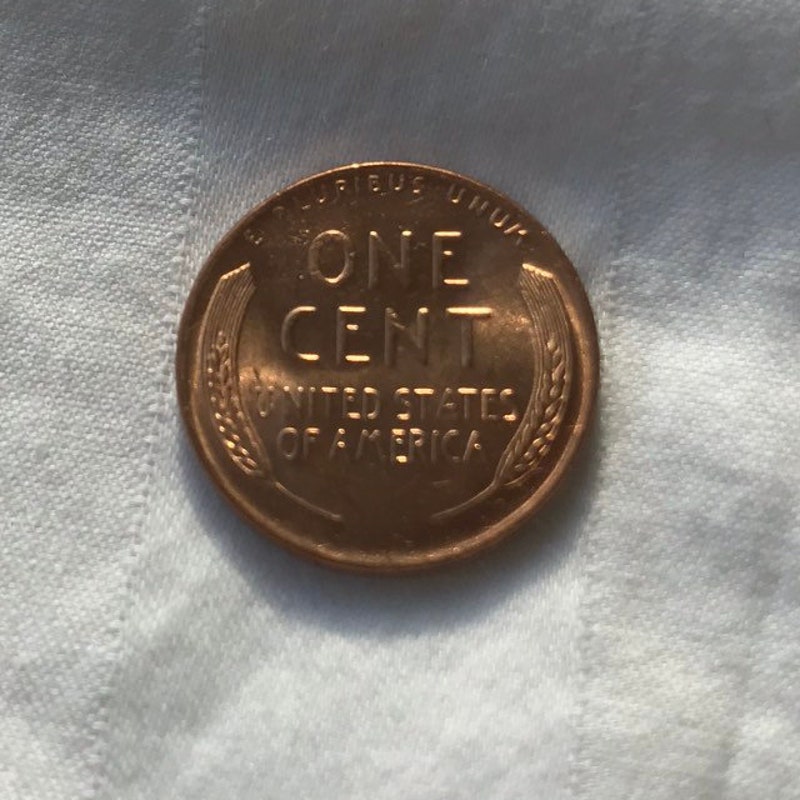 Large One Cent Coin - Etsy