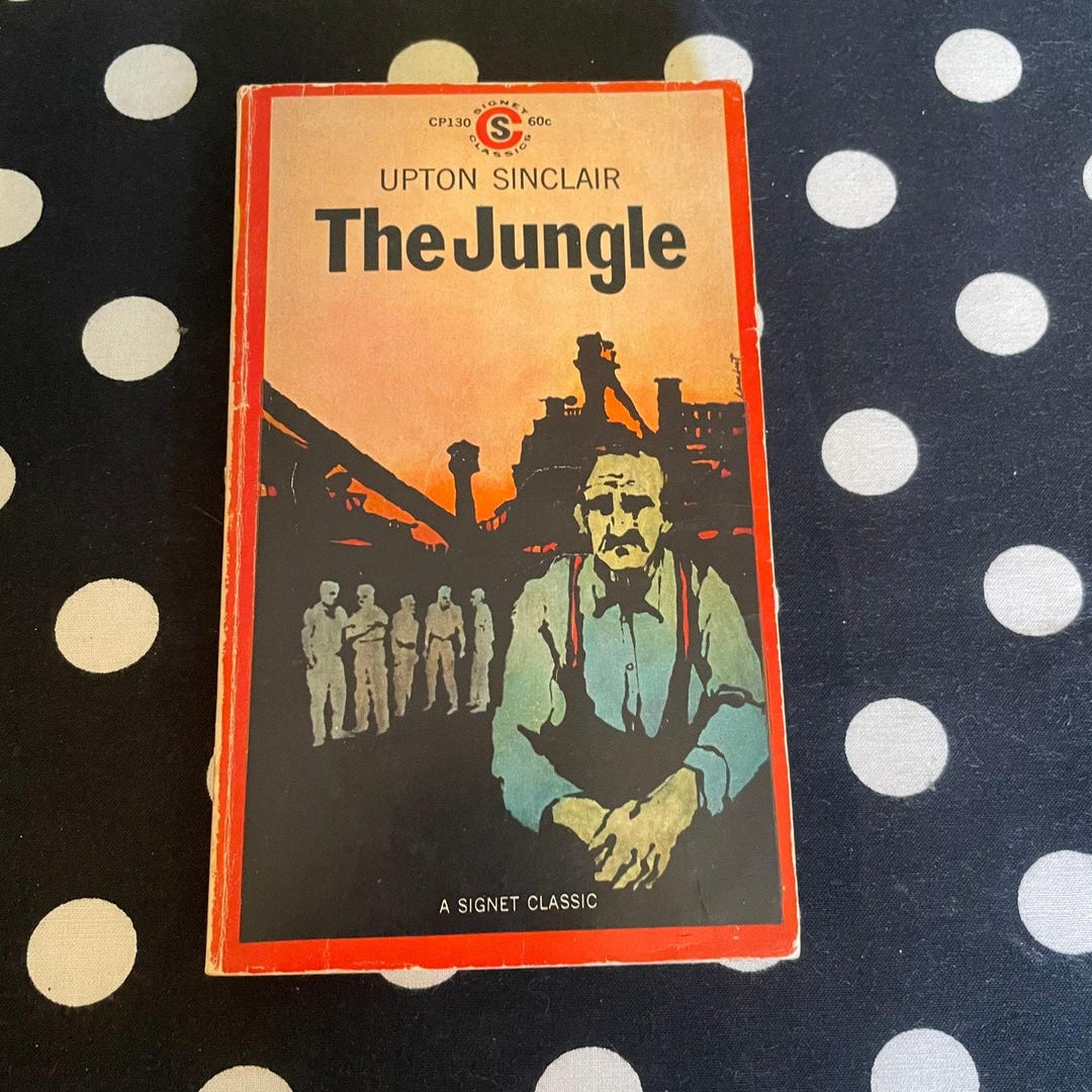 The Jungle by Upton Sinclair 1960 Signet Paperback Edition - Etsy