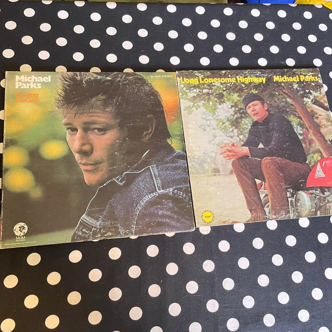 Michael Parks - Closing the Gap and Long Lonesome Highway Lps (1969 & 1970 MGM Records) - Etsy