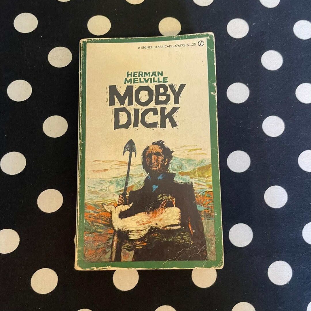 Moby Dick by Herman Melville 1961 Signet Paperback Edition - Etsy