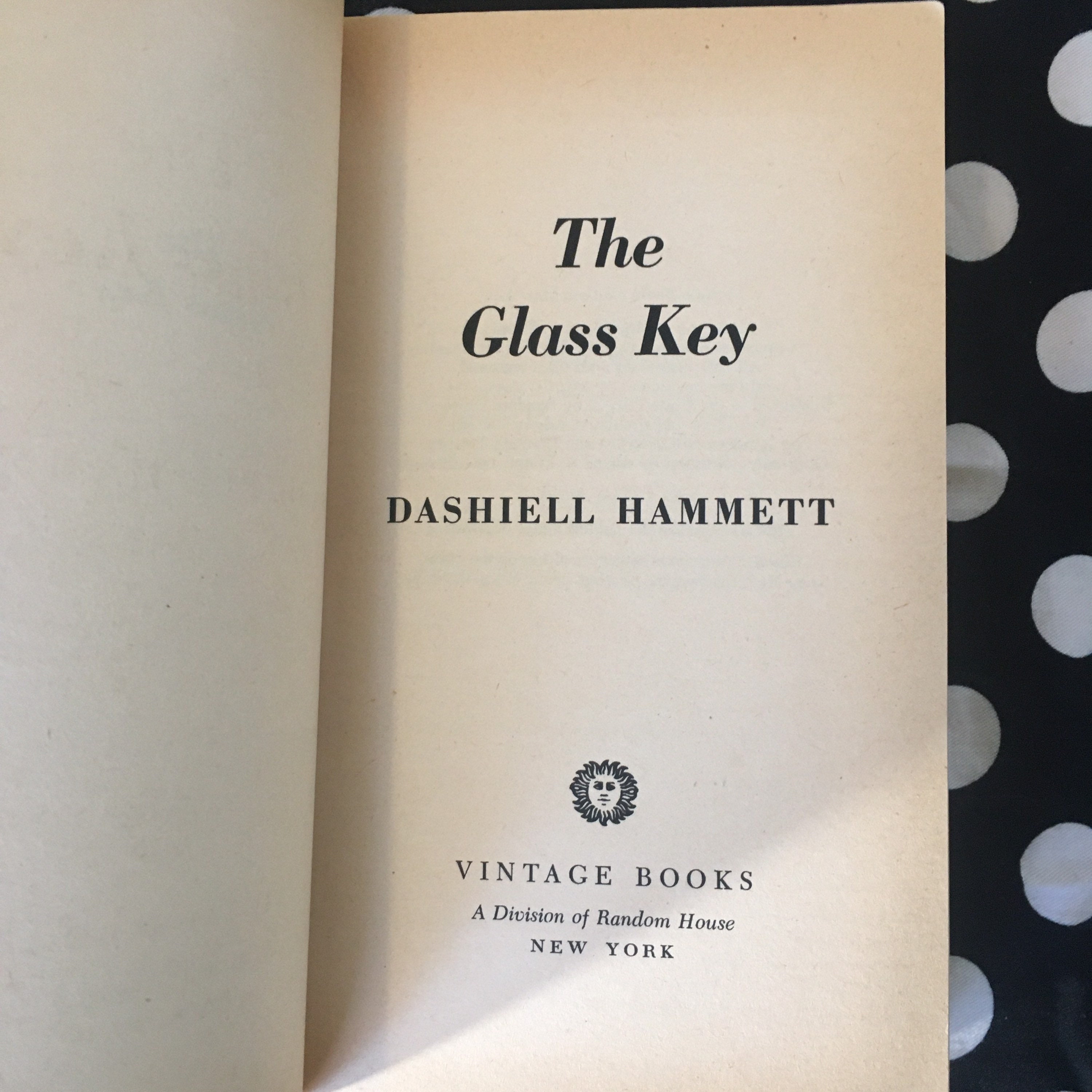 The Glass Key by Dashiell Hammett vintage 1972 Paperback - Etsy