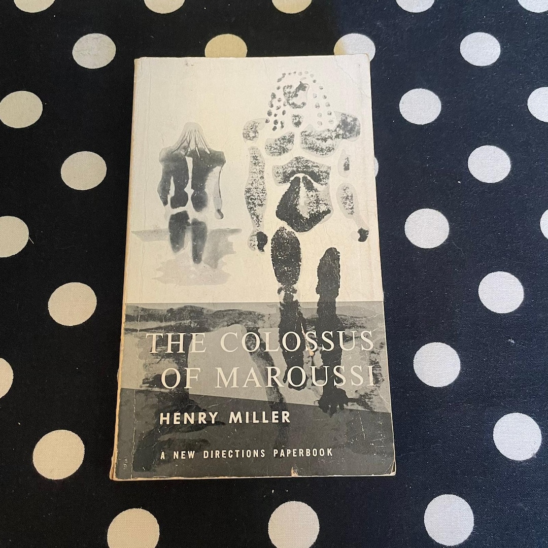 The Colossus of Maroussi by Henry Miller 1958 New Directions Paperback ...