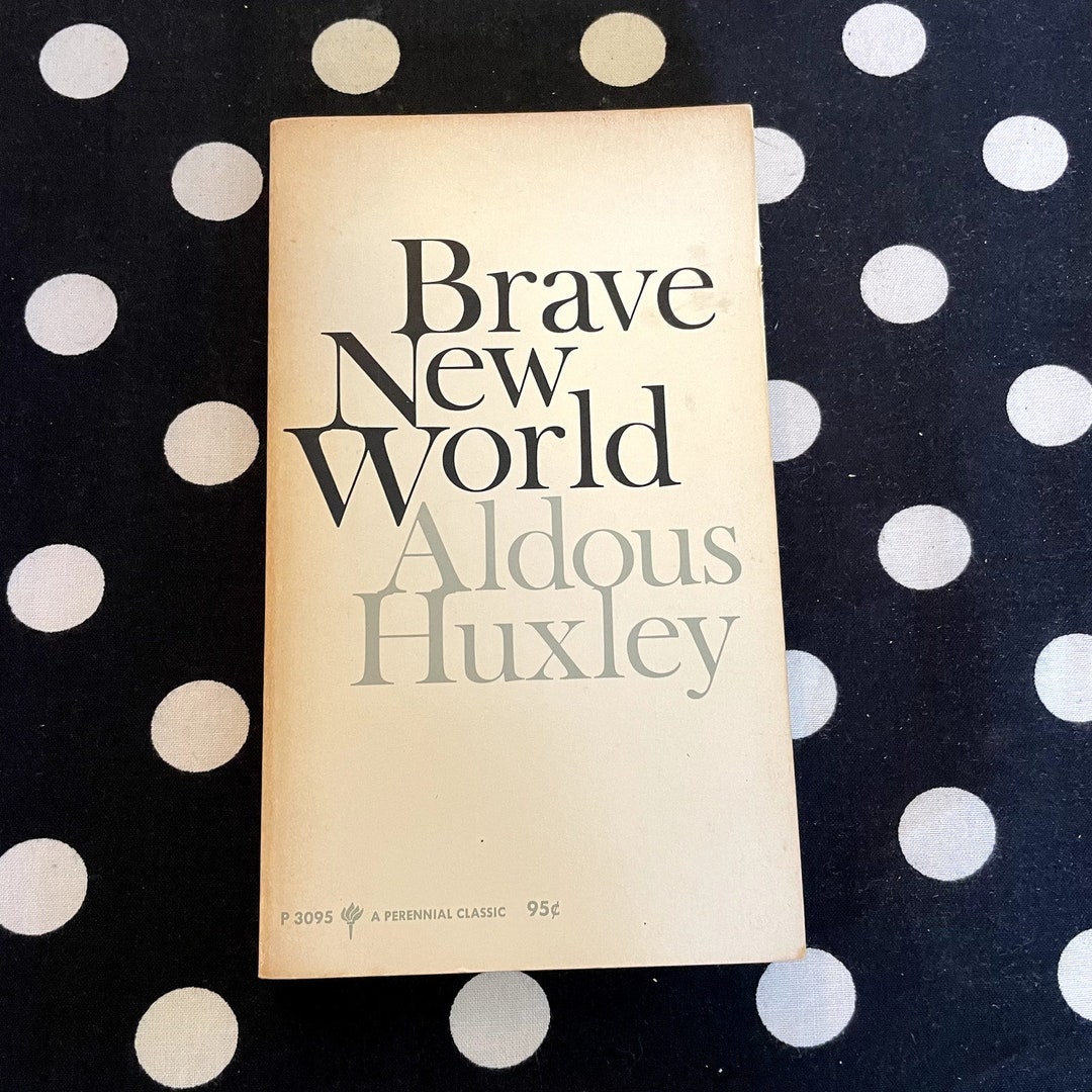 Brave New World by Aldous Huxley 1969 Paperback Edition - Etsy