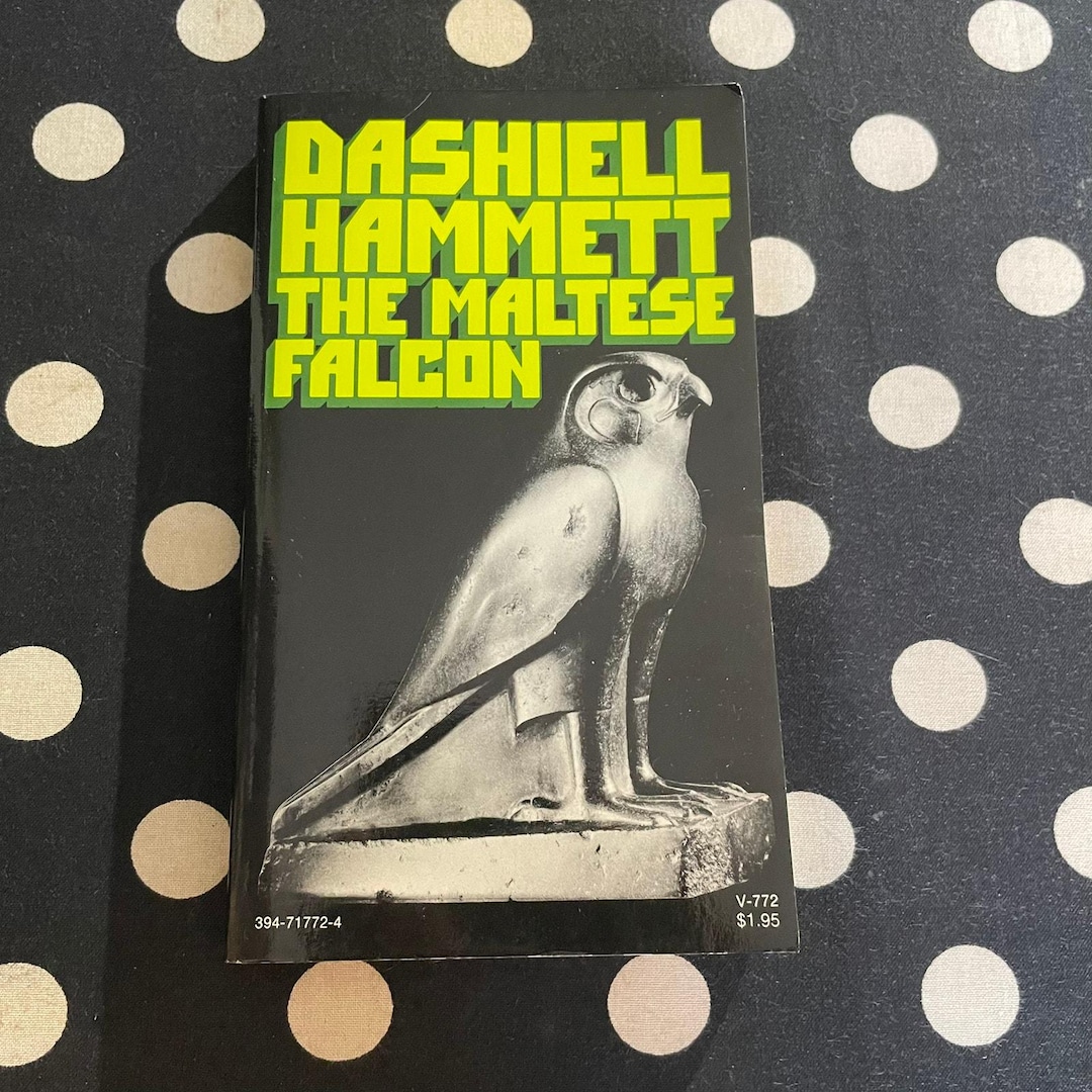 The Maltese Falcon by Dashiell Hammett 1972 Vintage Paperback Edition ...