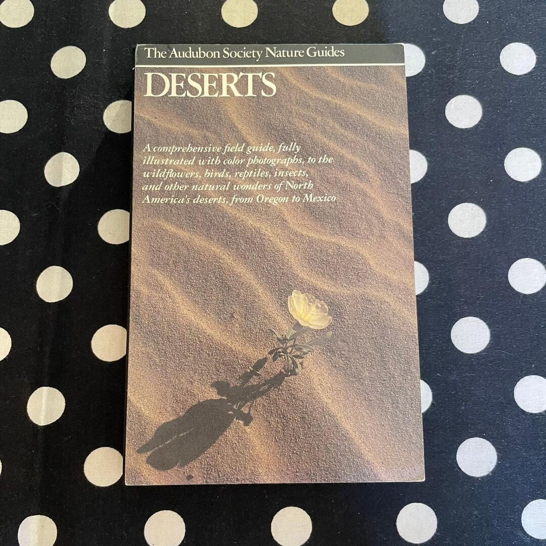 Deserts - the Audobon Society Nature Guides (1987 Softcover Edition) - Etsy