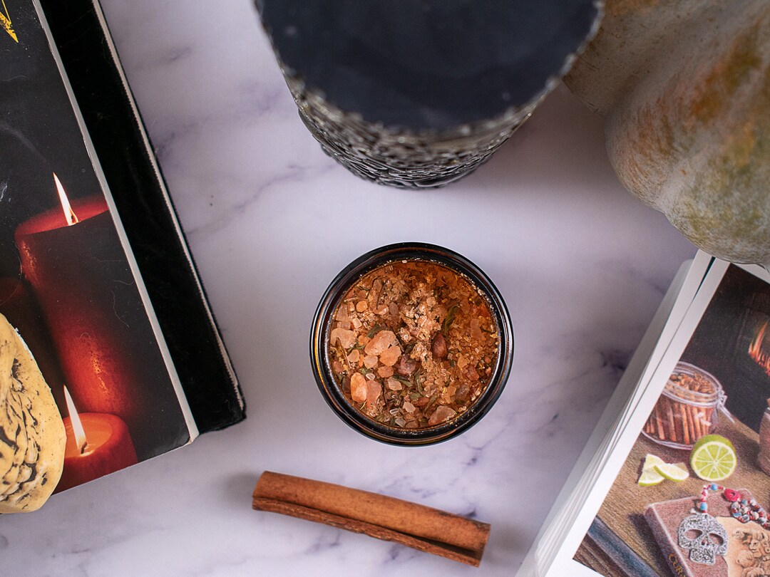 Ritual Bath Salts for Samhain, Halloween Ritual, Bath Soak, Epsom Salt ...