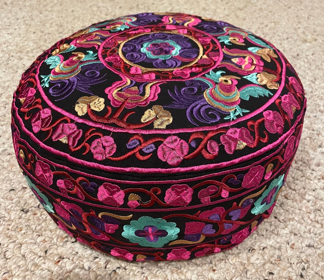 15" Meditation Zafu Cushion Fuchsia - Etsy