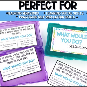 Social Emotional Learning Task Boxes - Etsy