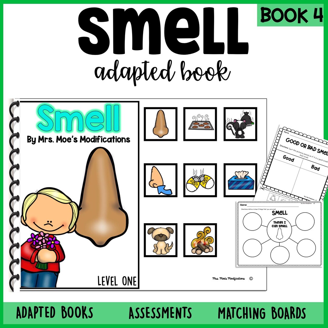 Smell Adapted Book {book 4} - Etsy