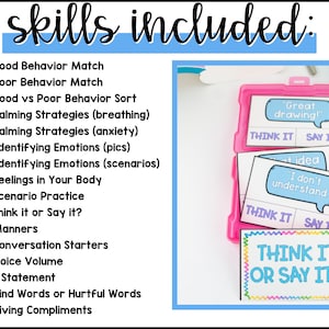 Social Emotional Learning Task Boxes - Etsy