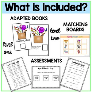 April Fools' Day- Adapted Book - Etsy