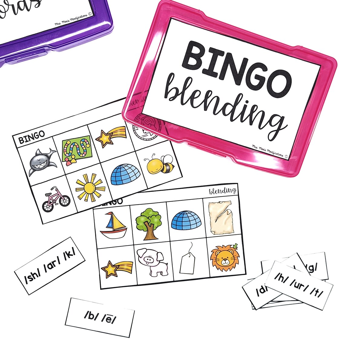 32 Phonological Awareness Task Boxes - Etsy