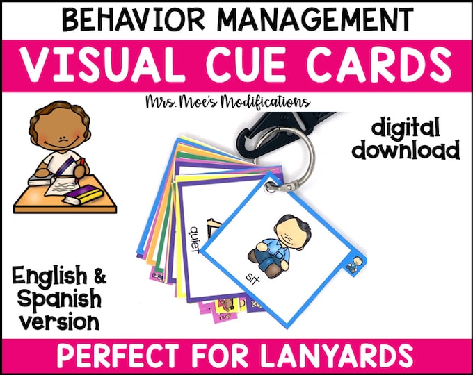 Behavior Visual Supports - Etsy