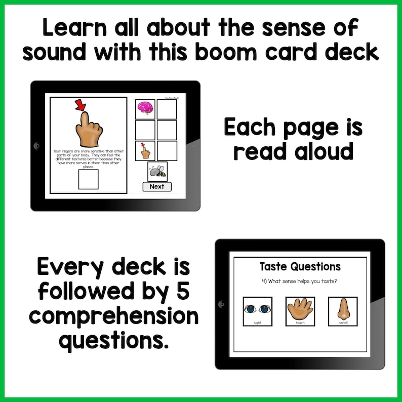 5 Senses Adapted Book Bundle - Etsy