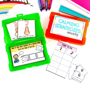 Social Emotional Learning Task Boxes - Etsy