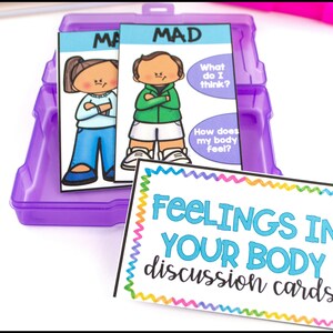 Social Emotional Learning Task Boxes - Etsy