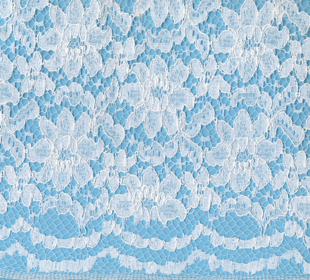 White Lace Yardage - Etsy