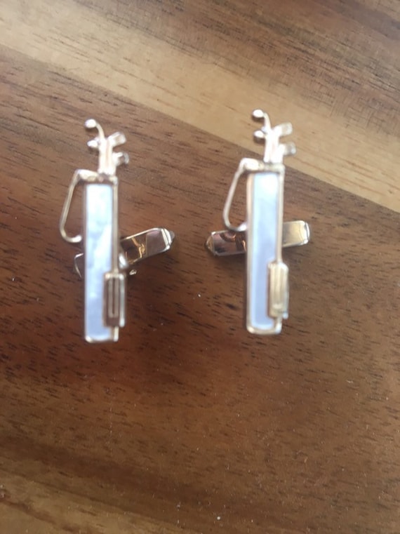 Vintage golf cuff - Gem