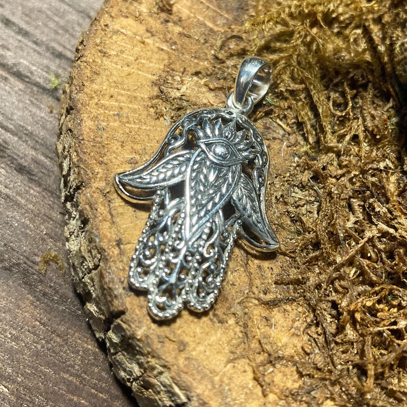 Sterling Hamsa - Etsy