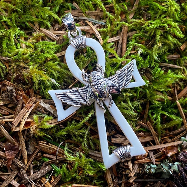 Silver Scarab - Etsy